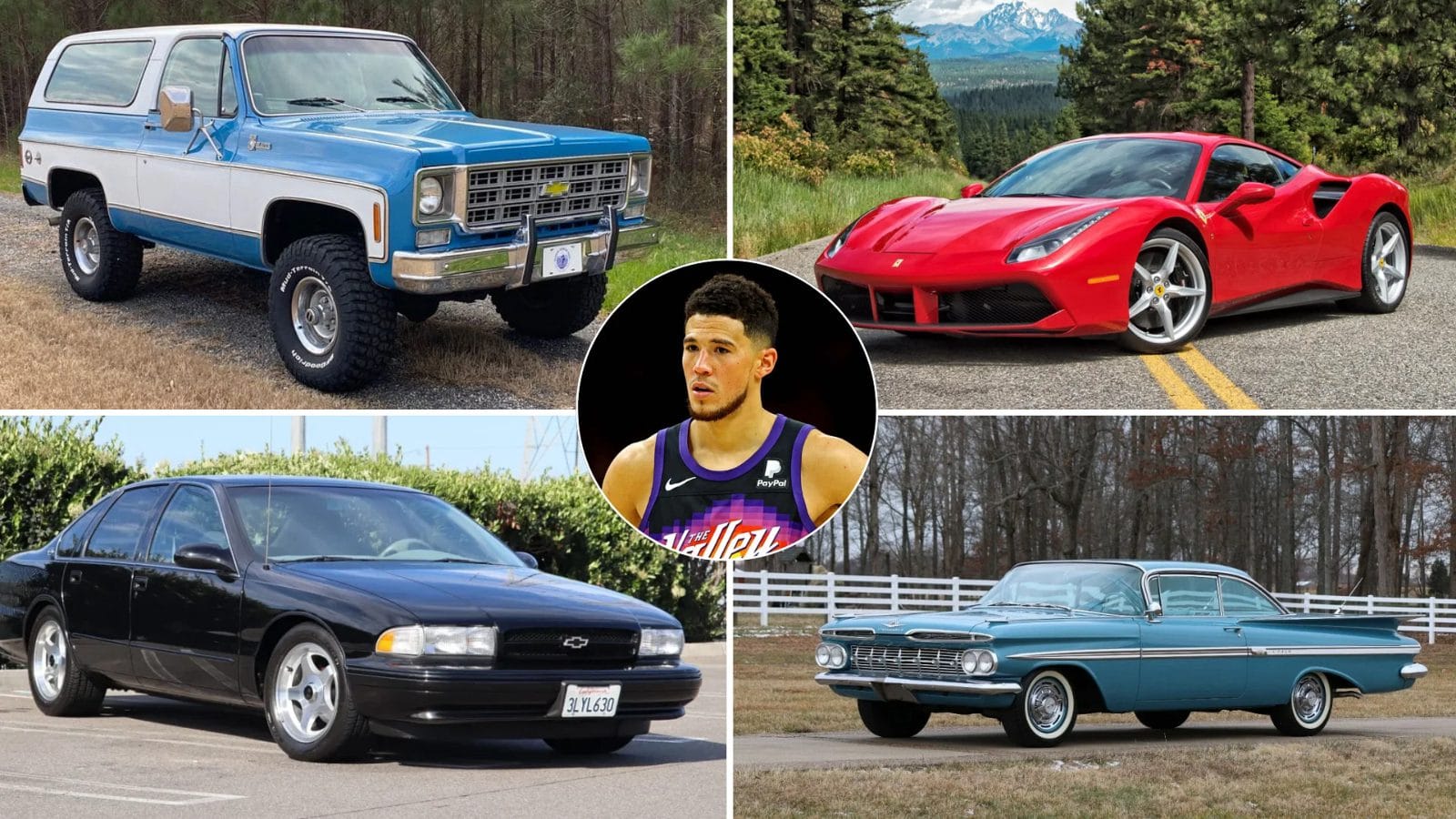 NBA All-Star Devin Booker’s Car Collection Is A Treat For Classic Car ...