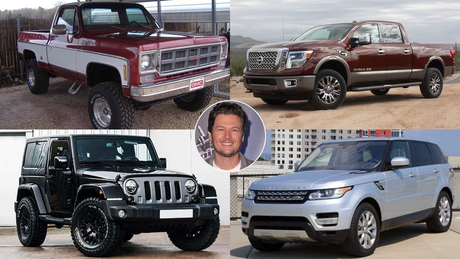 Check Out The Car Collection of American TV Personality Blake Shelton ...