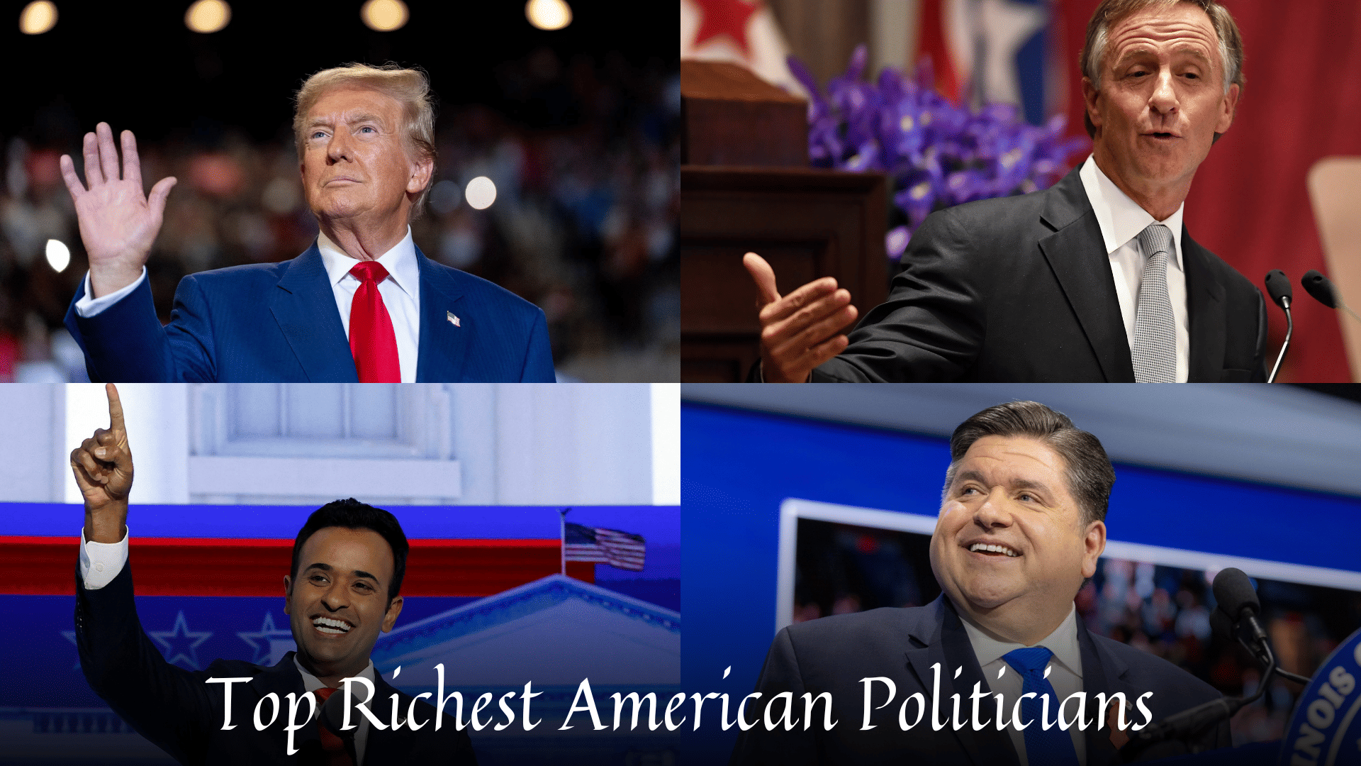 Top 10 Richest American Politicians | VIPFortunes
